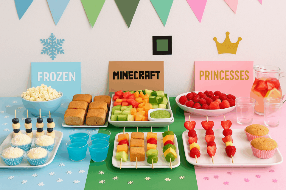 Buffet a tema: come adattare cibi sani al tema della festa - Blog di ...